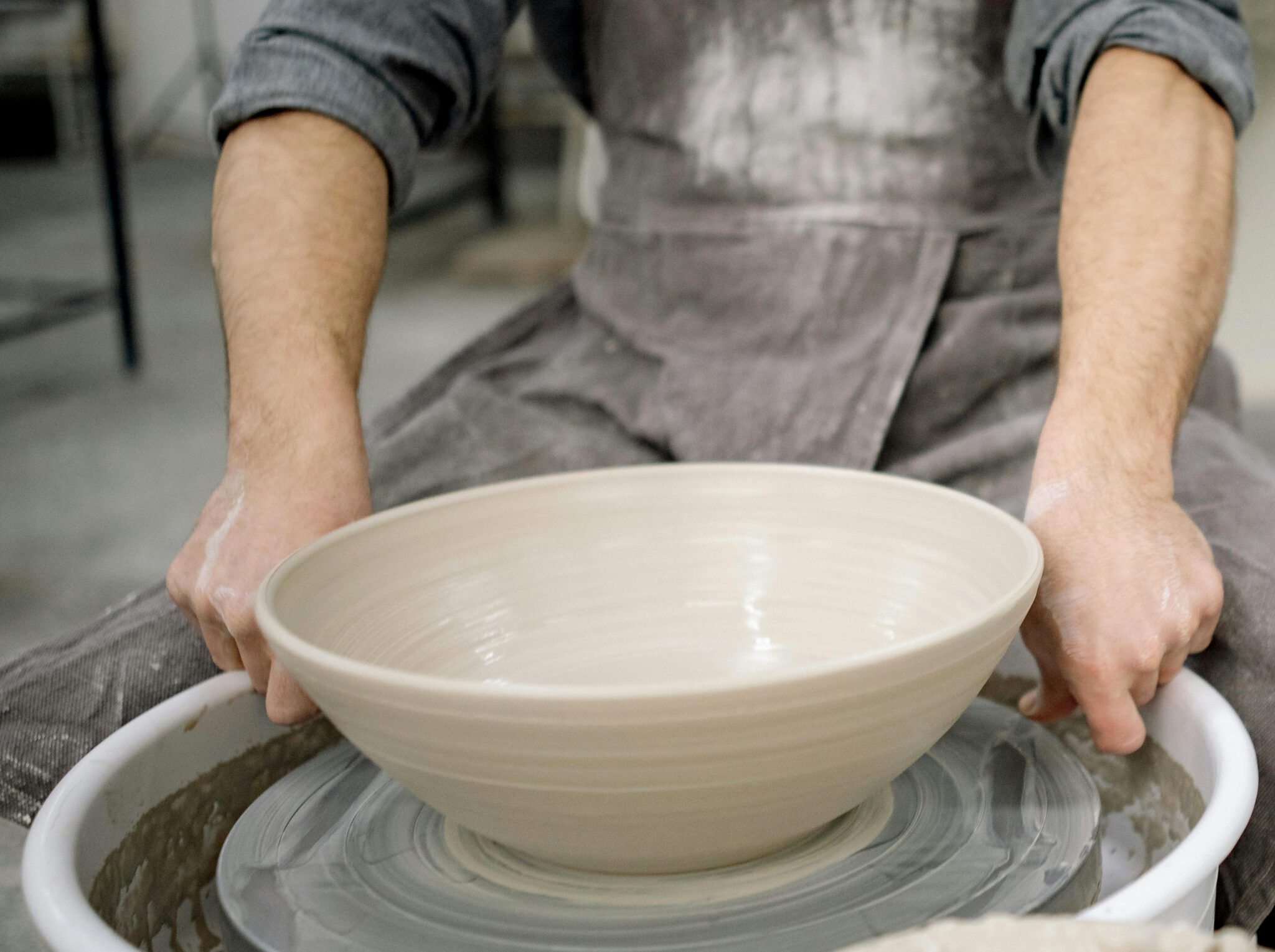 Pottery Wheel Throwing Classes - Boso Pottery Studio London